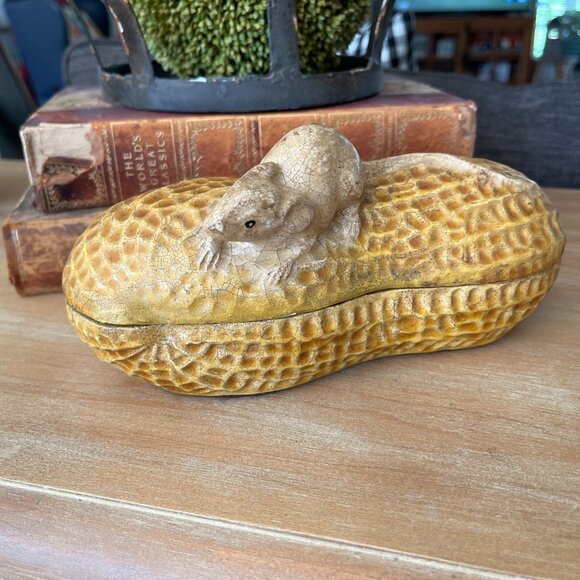 Vintage | Accents | Vtg Peanut Dish With Rat | Poshmark